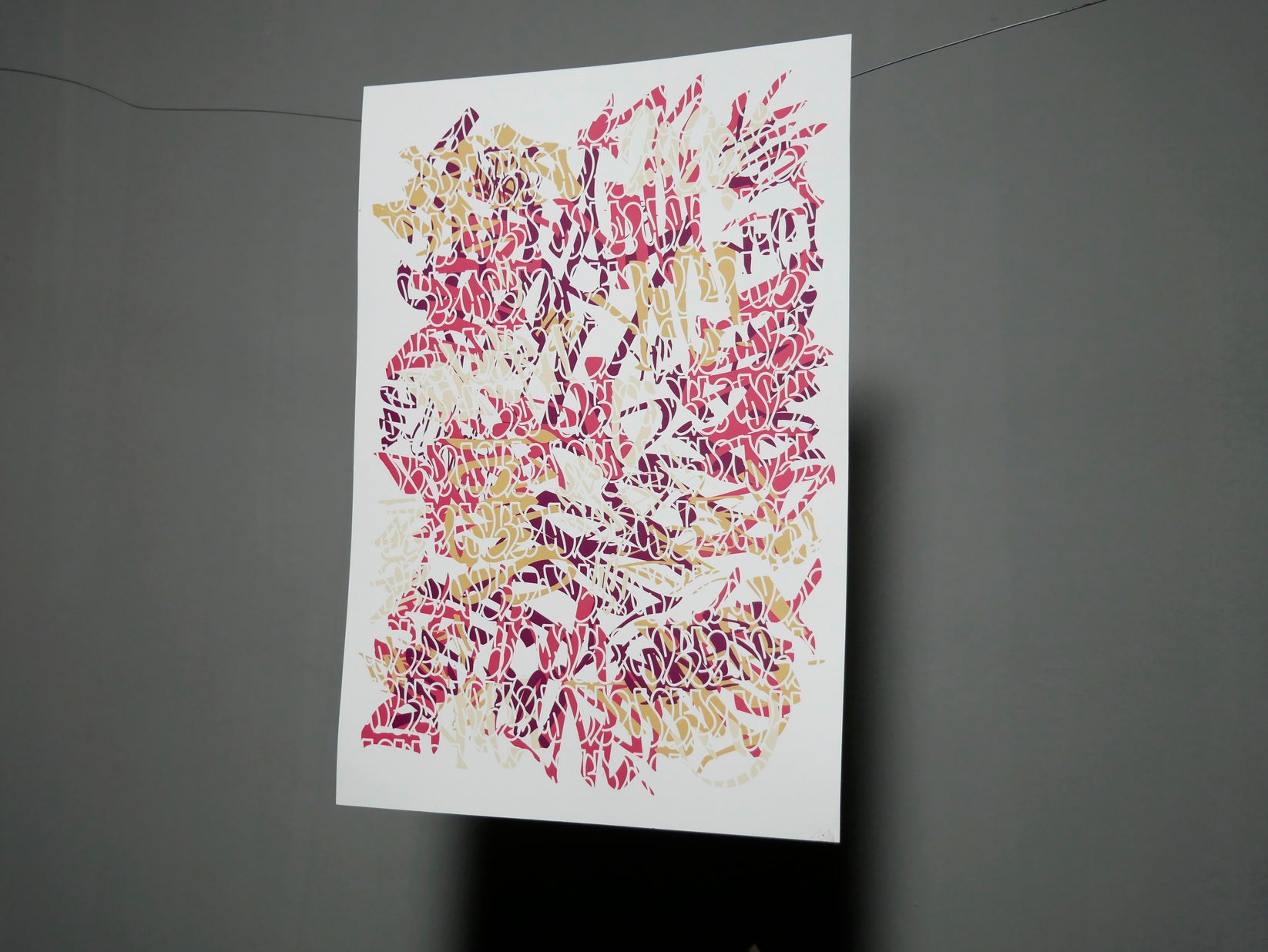 Abstract Graff Print 2020 – Dokeco
